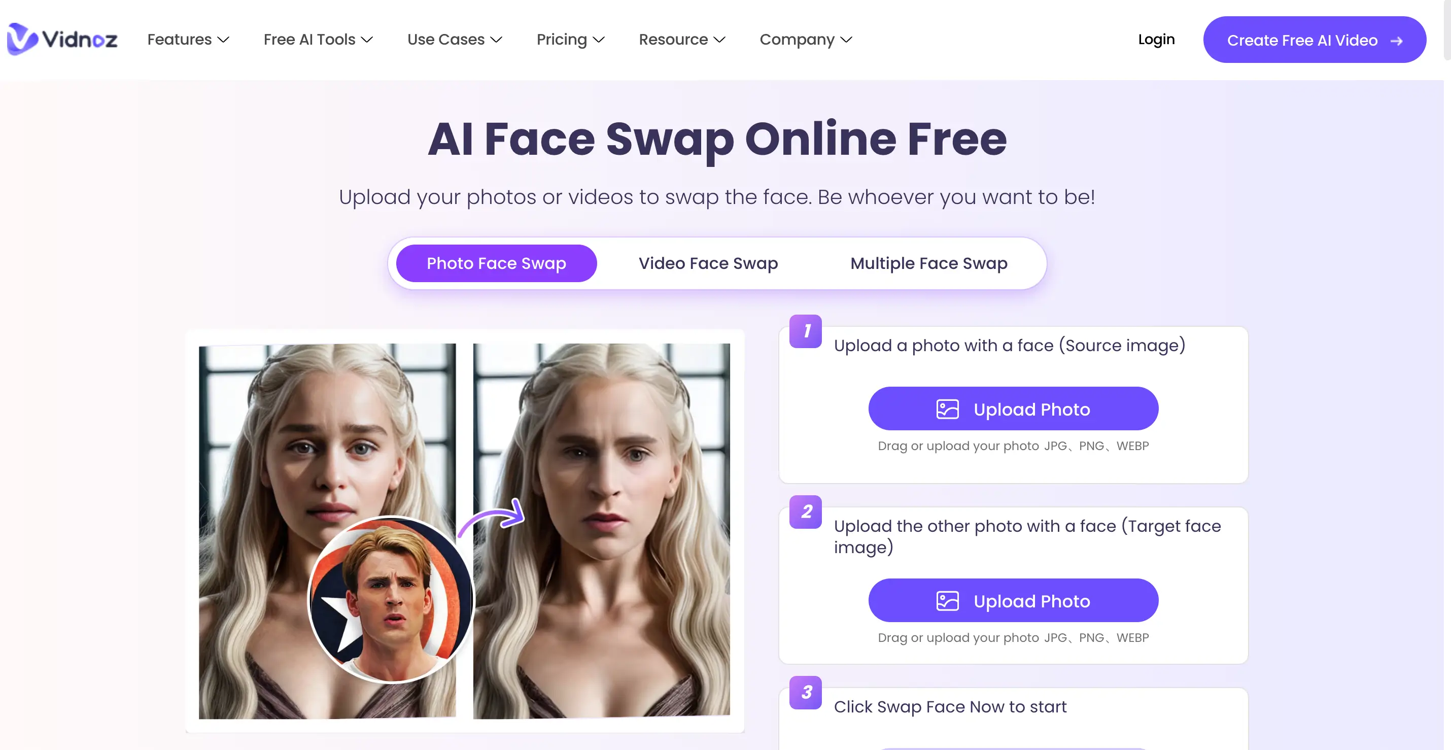 Best Free Online Face Swap Tool